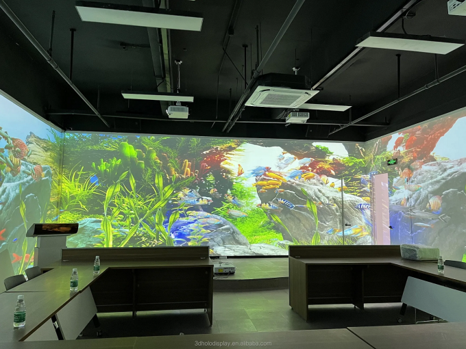 8200LM 4K Açık Projector Yüksek Parlaklık 3LCD 3D Lazer Haritalama ...